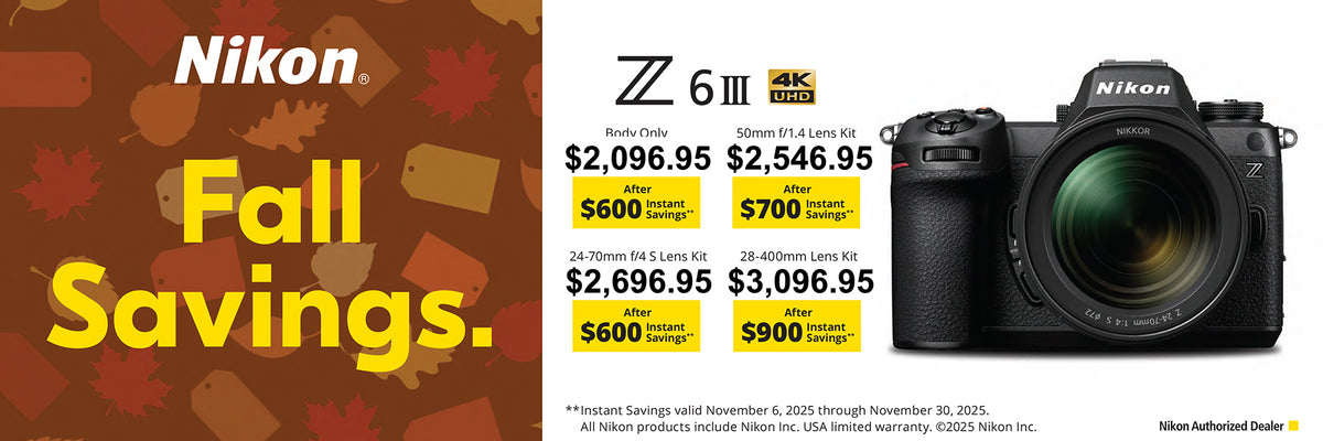 Nikon Full Frame Cameras Flyer