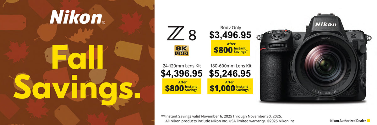 Nikon Full Frame Cameras Flyer